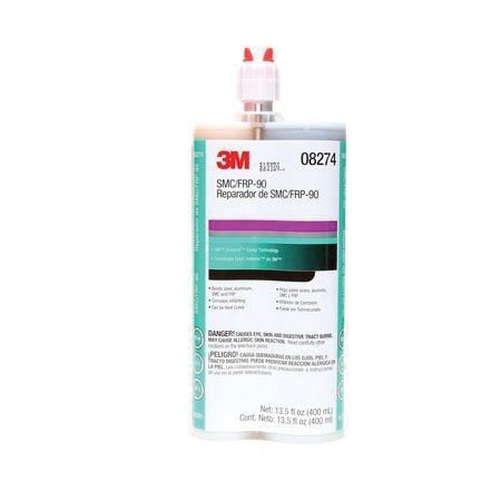 3M SMC/Fiberglass Repair Adhesive-90, 08274, 400 mL 7000119863 | Zoro