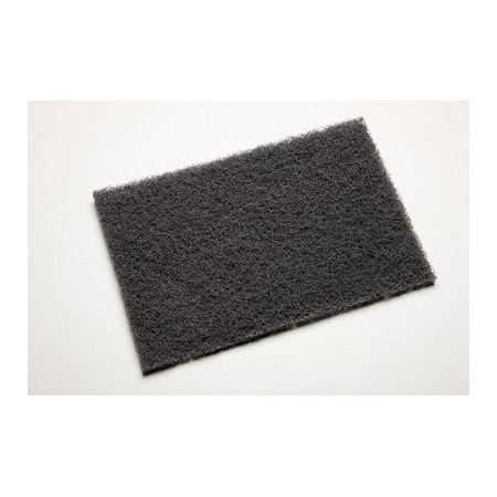 3M 6inx9in GRAY BLENDING SCUFF PAD, 40PK 7000121123 | Zoro