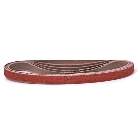 Mirka Abrasives MINI FILE BELT .5in x 18in, 80 Grit, 10/Box, 10PK 66 ...