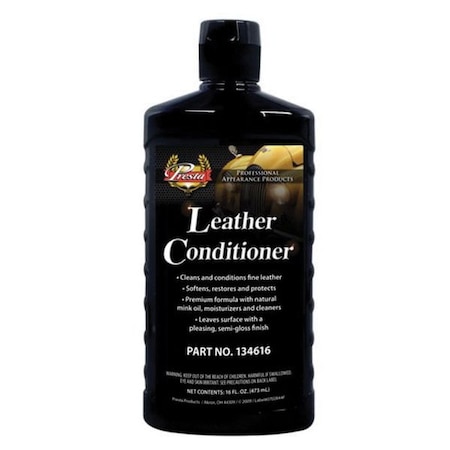 Presta Products Leather Conditioner, Pint 134616 | Zoro
