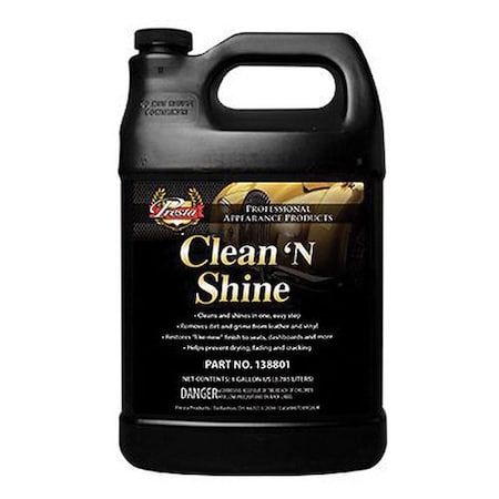 Presta Products Clean & Shine Not Body Shop Safe, Gallon 138801 | Zoro