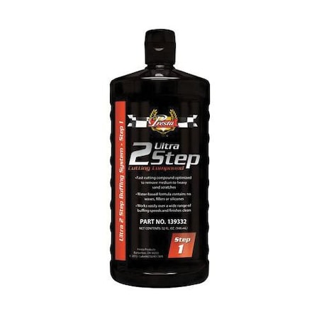 Presta Products Ultra 2 Step Cutting Compound, 32oz Quart 139332 | Zoro