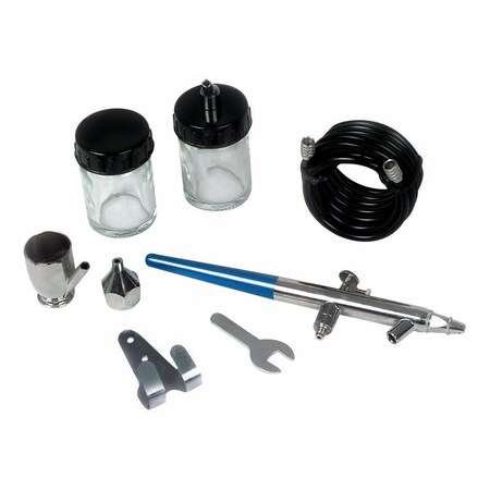 Pro-Tek Spray Equipment DOUBLE ACTION SUCTION AIR BRUSH KIT 0.35 MM ...