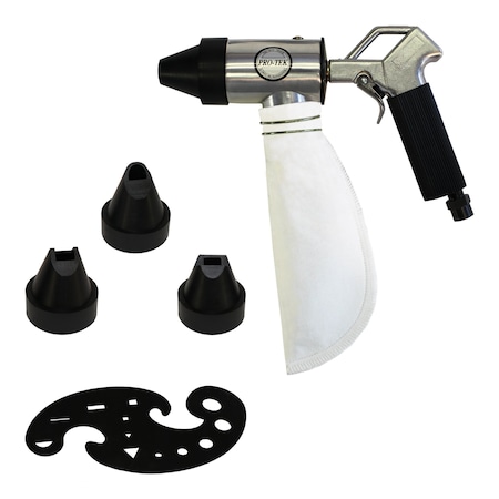 Pro-Tek Spray Equipment SPOT SAND BLASTER WITH 4 TIPS AND PATERN ...