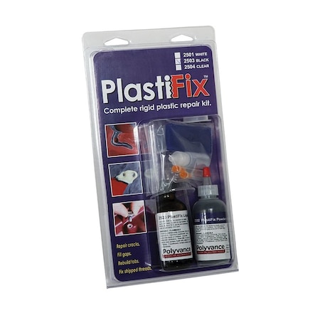 Polyvance PlastiFix Kit Black 2503 | Zoro