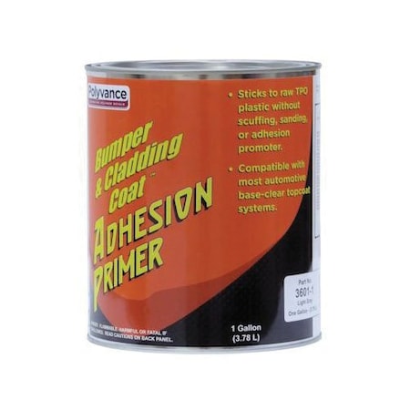 Polyvance Bumper and Cladding Coat Adhesion Primer - Light Gray Gallon ...