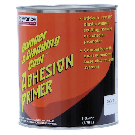 Polyvance Bumper and Cladding Coat Adhesion Primer, White, Gallon 3604 ...