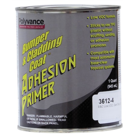 Polyvance Bumper and Cladding Coat Adhesion Primer Low VOC, Dark Gray ...