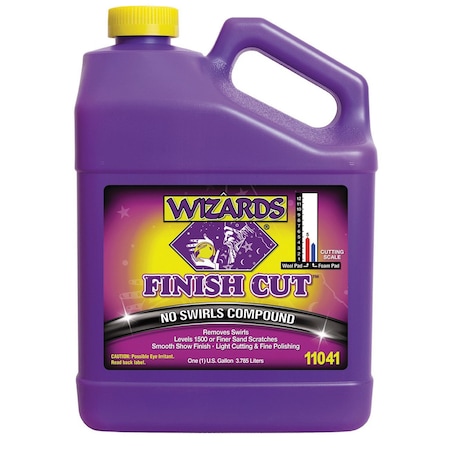 Wizards Products Wizards Finish Cut Compound, Gallon 11041 | Zoro