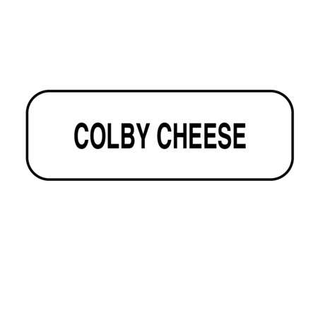Nevs Colby Cheese Label 1/2" x 1-1/2" DIET-414 | Zoro