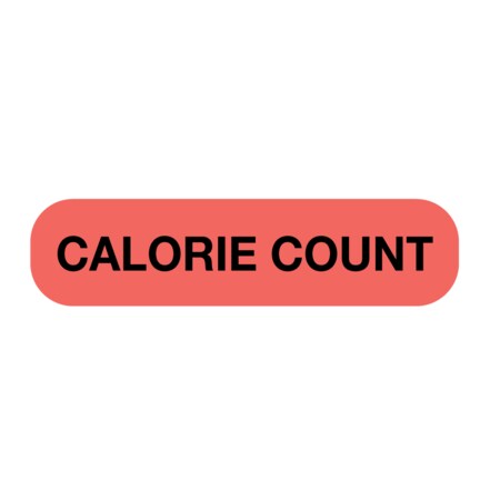 Nevs Calorie Count Label 5/16 x 1-1/4" D-0508 | Zoro