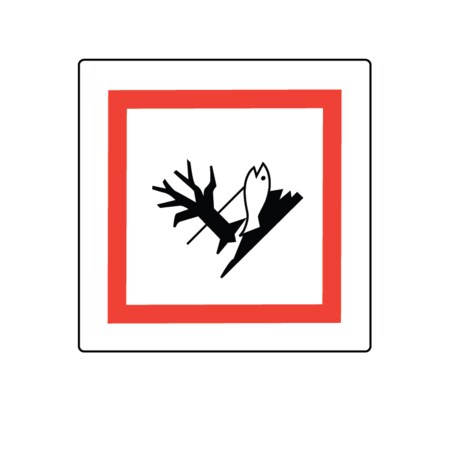 Nevs GHS Pictogram Label - Environmental Damaging 4" x 4" GHS-44-ED | Zoro