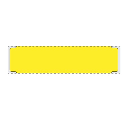 Nevs Intravenous Bag Labels, Thermal Notched, 3" core, 1" x 3" Yellow ...