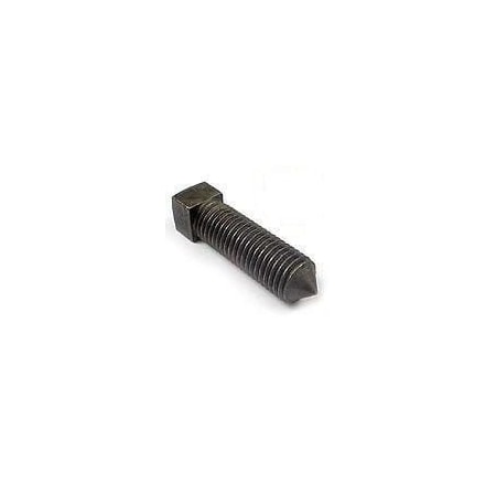 Newport Fasteners Square Head Set Screw, Cone Point, 3/8-16x3/4", Alloy ...
