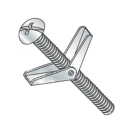 Newport Fasteners Toggle Bolt, 3" L, Steel, 25 PK 170292 | Zoro