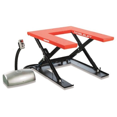 Noblelift ELECTRIC STATIONARY ULTRA LOW-PROFILE U-SHAPED LIFT TABLE, 57 ...