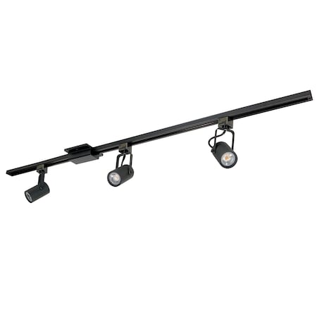 Nora Lighting 4-ft Track Pack (3) MAY 800lm LED 90+ CRI 3000K Track ...