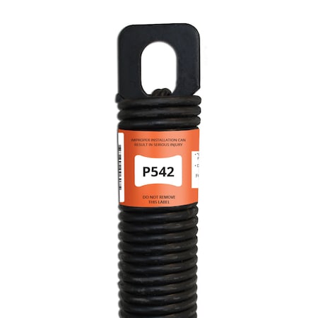 E900 Hardware P542 42 in. Plug-End Garage Door Spring (0.207 in. No. 5 ...