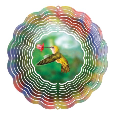 Next Innovations 6" Hummingbird Wind Spinner 101401001-HUMMINGBIRD | Zoro