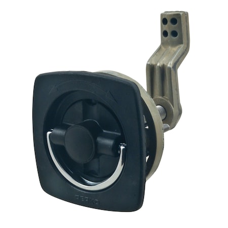 Perko 0932DP1WHT Flush-Mount Non-Locking Latch w OffsetFlexible Polymer ...