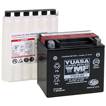 Yamaha Yamaha YTX-20LBS-00-00 Generator Replacement Battery for ...