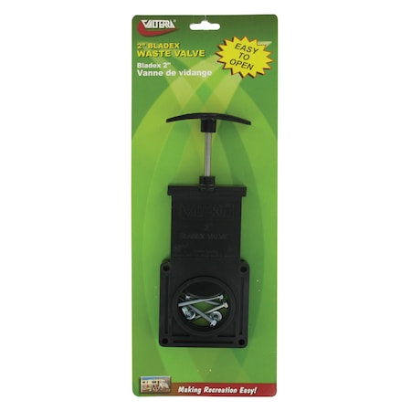 Valterra Valterra T1002VP Bladex Waste Valve with Plastic Handle - 2 ...