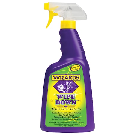 Wizards Wizards 01220 Wipe Down Matte Paint Detailer - 22 oz. 01220 | Zoro