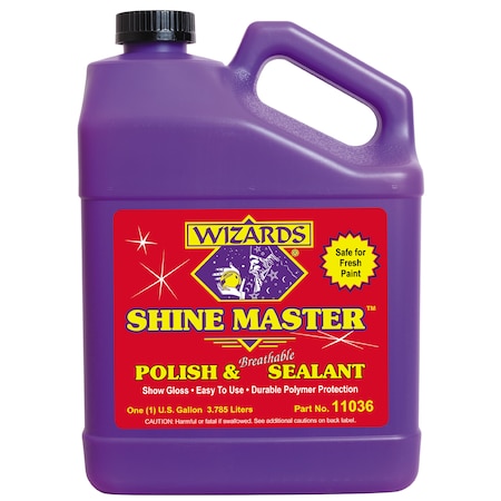 Wizards Wizards 11036 Shine Master Polish and Sealant - 1 Gallon 11036 ...