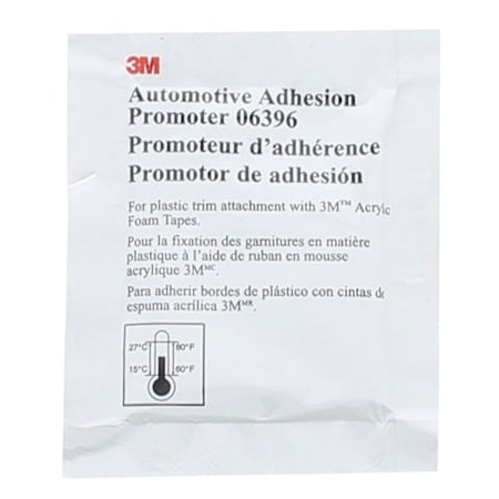 3M 3M 06396 Automotive Adhesion Promoter / Sponge Applicator Packet ...