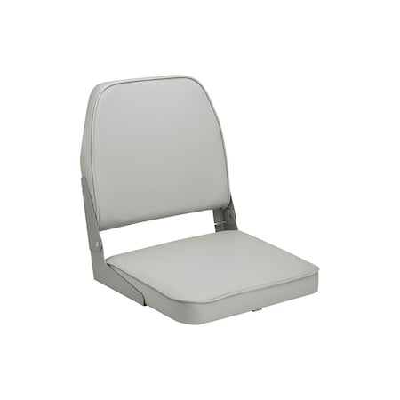Attwood 98395GY Low Back Fishing Seat - Grey 98395GY | Zoro