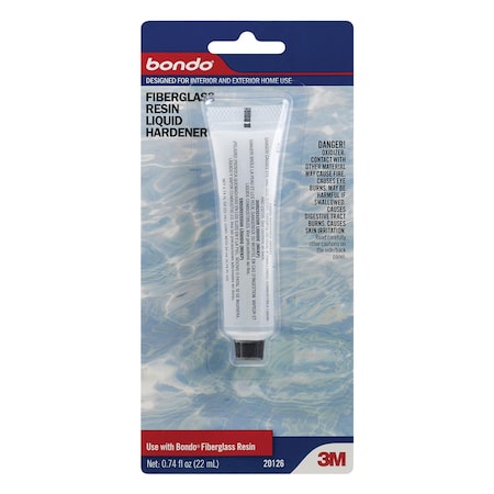 3M 3M 20126 Fiberglass Resin Liquid Hardener 7010327932 | Zoro
