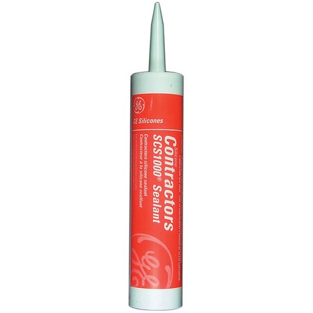 Ge GE SCS-1009 Contractors SCS1000 Silicone Sealant - Aluminum Gray SCS ...