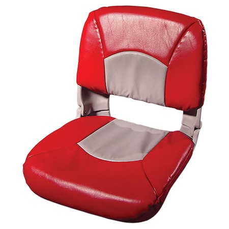 Tempress Tempress 45611 All-Weather High-Back Boat Seat - Red/Gray ...