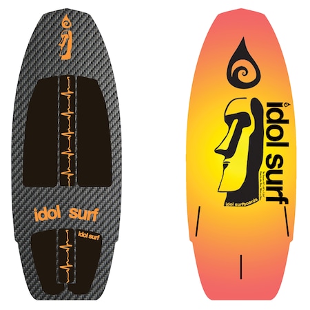 Isurf iSurf 20-20-45 Bomber Wakesurf Board - 4' 5" 20-20-45 | Zoro