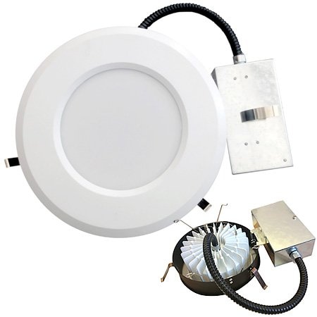 Alset 10" 3K downlight 3200 lumen ES Rated LED 51683 | Zoro