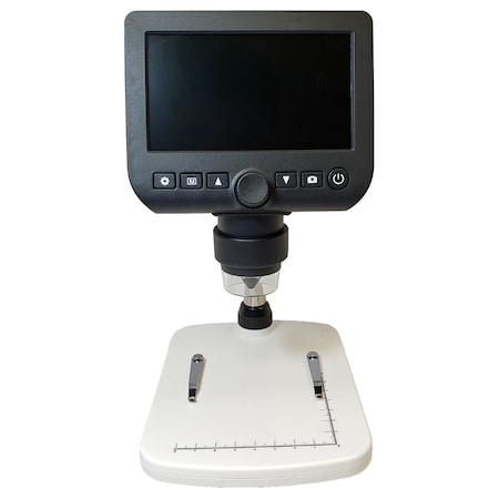 Vividia Digital Microscope, 600x, 8M, Manual Focus, 4.3" LCD, PC/TV ...