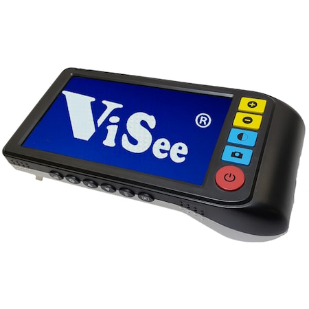 Visee Video Magnifier, 32x, 5" LCD, 7 Color Mode, Rechargeable LVM 570 ...