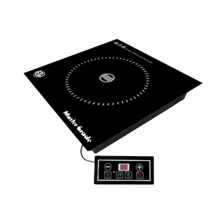 Master Grade Commercial Induction Cooker, 120V 1,300W, Size: 11.9" X 11 ...