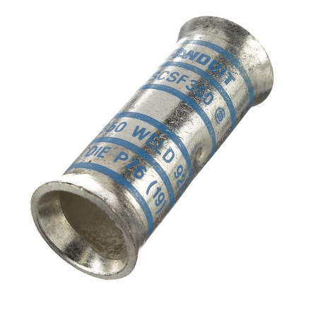 Panduit Butt Splice Wire Connector, Blue, None Insulation, 35 kV ...
