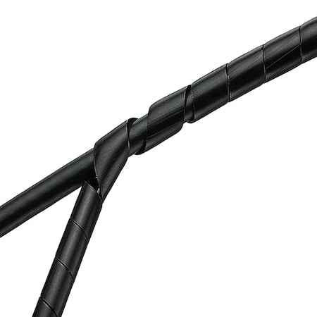 Panduit Spiral Wrap, 100 ft, Polyethylene, Natural T25R-MY | Zoro