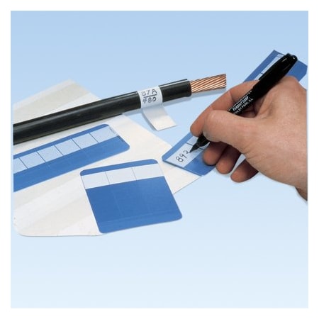 Panduit Write-On Slf-Laminating Wire Mrkr Cards, Vinyl, 1.00", PSCC-5Y ...