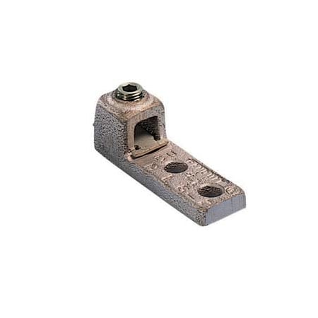 Panduit Copper Mechanical Lug, 2 Hole, Internal HL4-2-X | Zoro