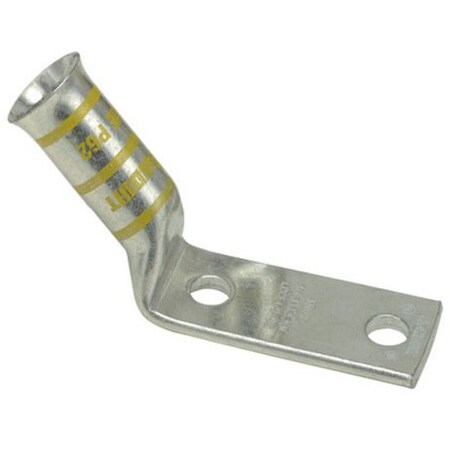 Panduit Lug Compression Connector, No.6 AWG LCCF6-14AH-L | Zoro