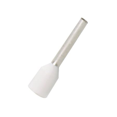 Panduit Ferrule, Expanded White Sleeve, #20 AWG, PK500 FSDX75-8-D | Zoro
