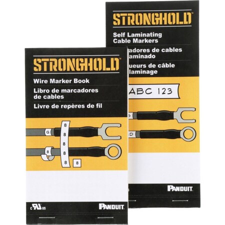 Panduit Wire Marker Book, Vinyl Cloth, 1-45 PCMB-15 | Zoro