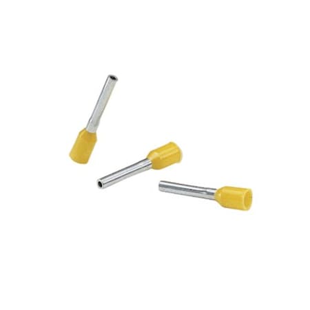 Panduit Ferrule, Insul, 18 Awg, 12mmpin, Gry, PK500 FSD76-12-D | Zoro