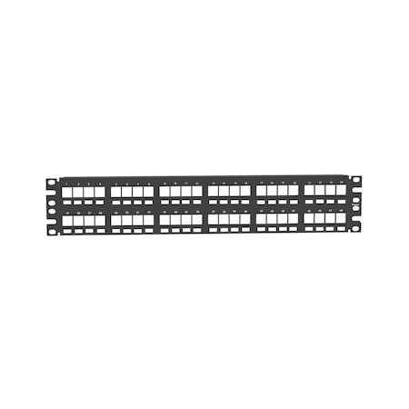 Panduit Modular Patch Panel, Flat, Flush Moun NKPP48FMY | Zoro