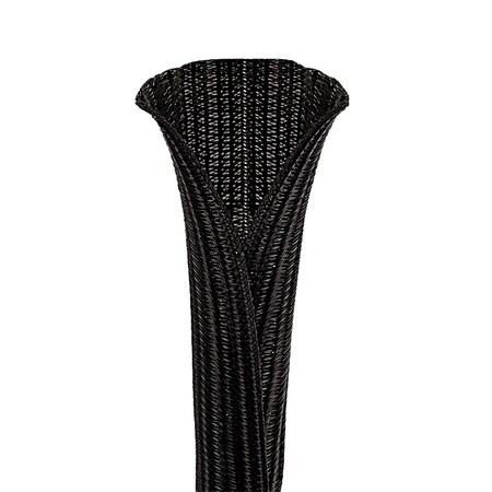 Panduit Braided Cable Sleeve, 1-1/4 in Inside Dia., 1-1/4 in Max Bundle ...