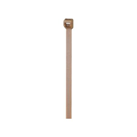Panduit Cable Tie, 7-1/2 in L, 1.88 in Max Bundle Dia., Brown, PEEK ...