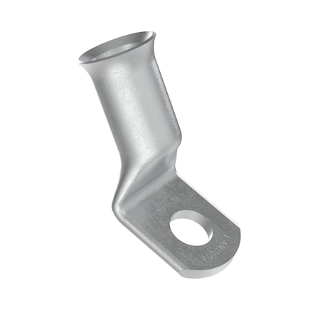 Panduit One-Hole Compression Lug, 1/4 in Stud, Standard Barrel, Copper ...